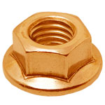 Brass Flanged Back Nuts Flange Nuts - jamnagar-brass-fittings.com